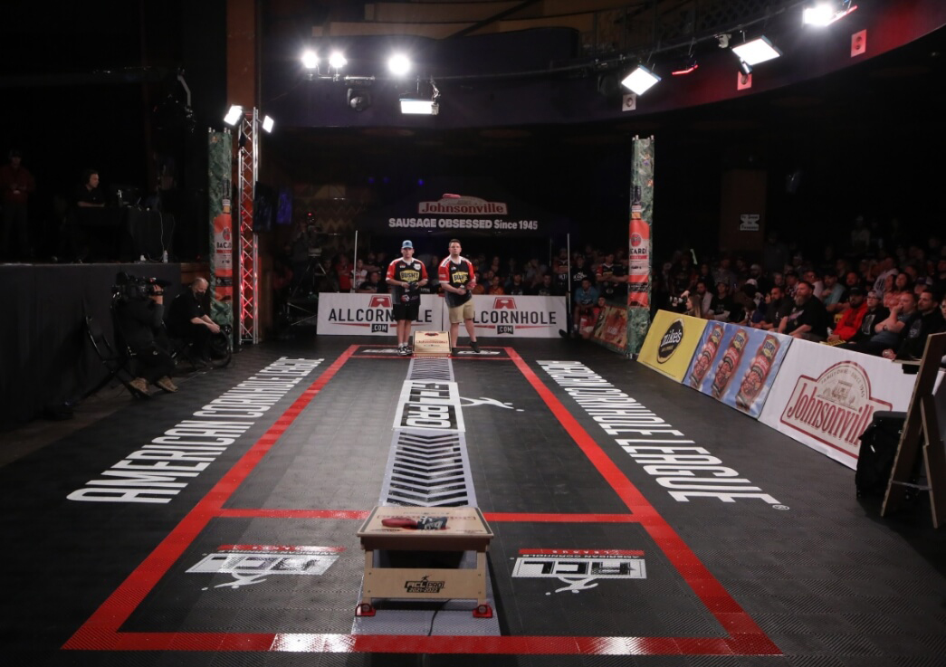 Custom Backyard Cornhole Courts | VersaCourt