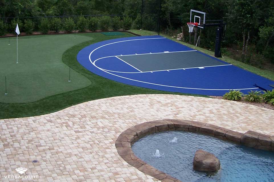 20 Fun Backyard Sports & Game Ideas For Pool Surrounds | VersaCourt