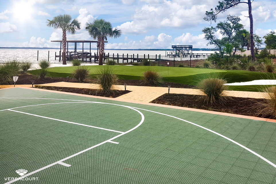 30 Fun Backyard Game Court Ideas For the Family | VersaCourt