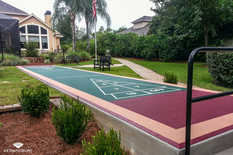30 Fun Backyard Game Court Ideas For the Family | VersaCourt