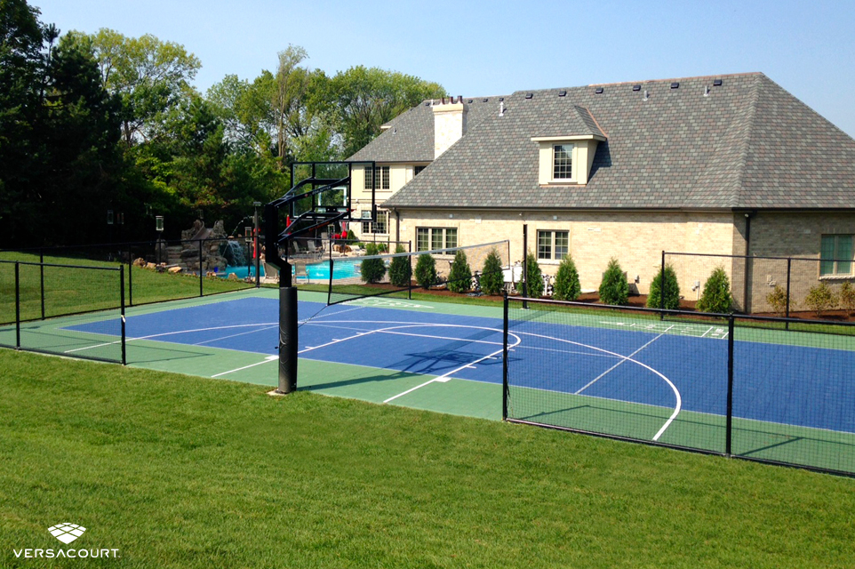 30 Fun Backyard Game Court Ideas For the Family | VersaCourt