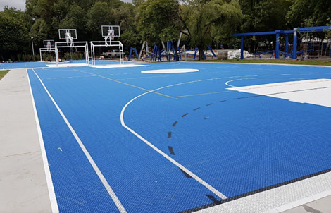 VersaCourt | Commercial Multi-Sport Game Court Photos