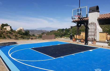 VersaCourt | Do It Yourself Small Basketball Court Kits