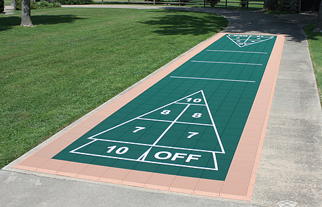 Single Shuffleboard Courts