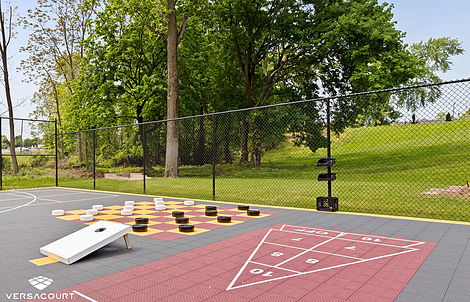Additional Custom Game Line Options | VersaCourt Game Courts