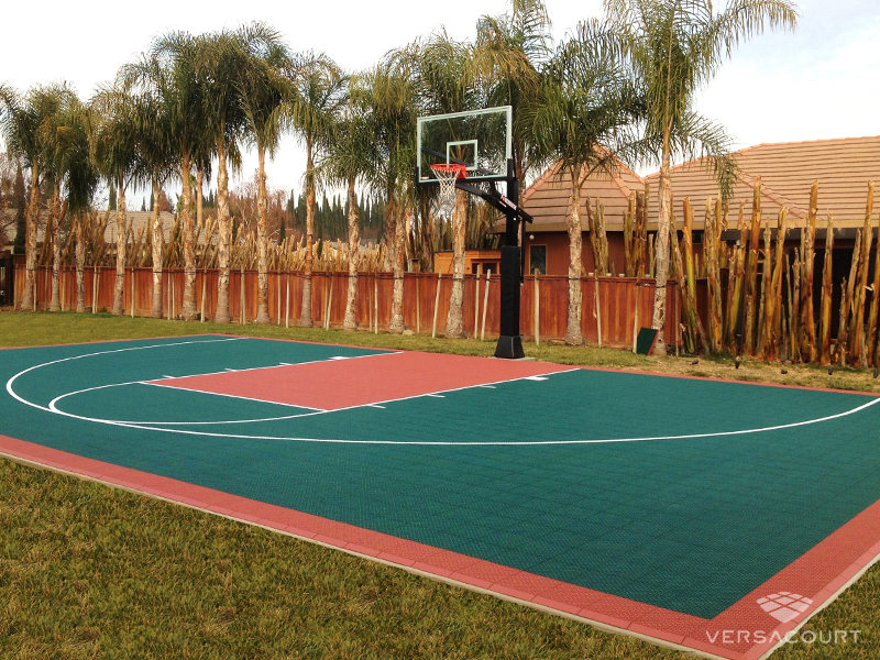 VersaCourt | Half Court Basketball Court Kits